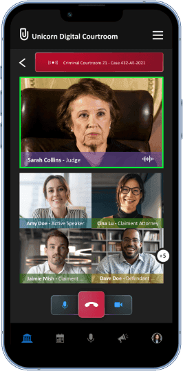 Unicorn digital courtroom | Tech Unicorn